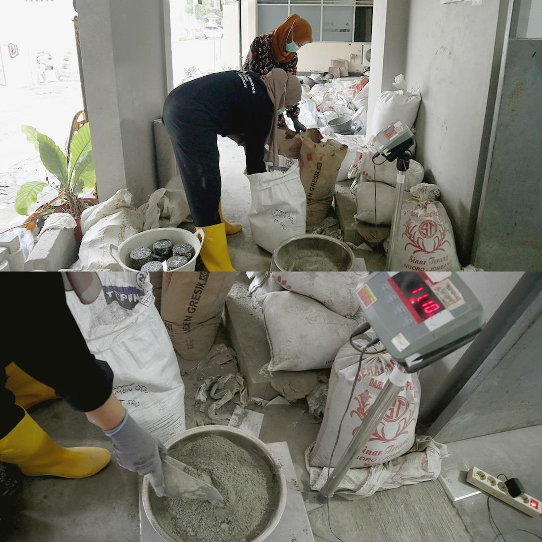 Pengujian Mutu Beton di Laboratorium Layanan Jasa Konstruksi, Balai ...